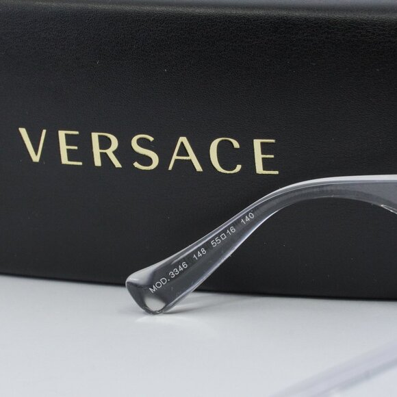 Versace | Accessories | Final Price New Versace Ve3346 48 55mm Crystal ...